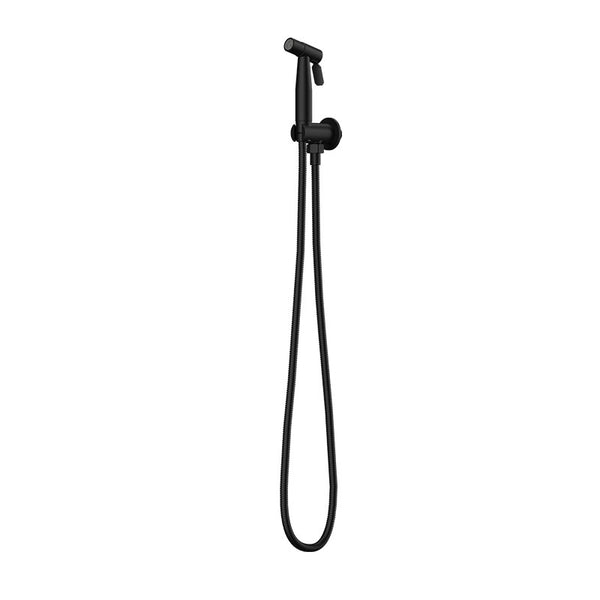 MATTE BLACK BIDET SPRAY WITH HOLDER – Mandk