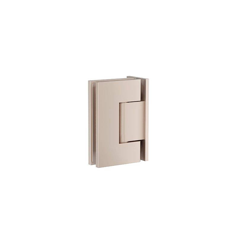 CHAMPAGNE GLASS TO WALL SHOWER DOOR HINGE – Mandk