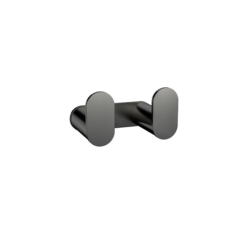 SHADOW CURVAE DOUBLE ROBE HOOK — Mandk