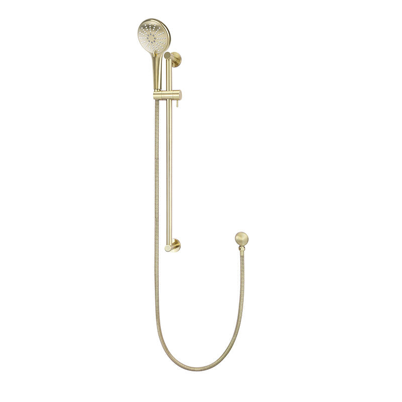 TIGER BRONZE ROUND THREE FUNCTION HAND SHOWER ON RAIL COLUMN — Mandk